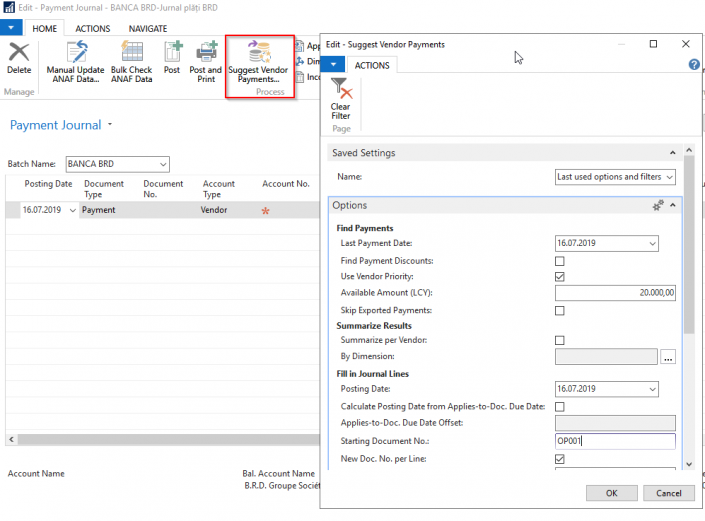 Dynamics NAV (Navision) – export vendor payments to the bank - Kepler Management Systems