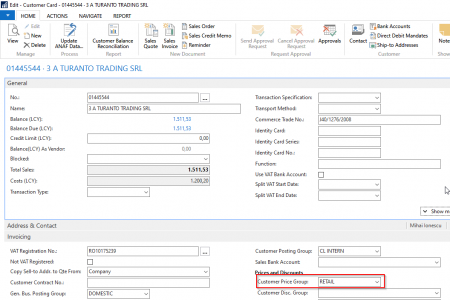 Price policies in Dynamics NAV (Navision) - Kepler Management Systems
