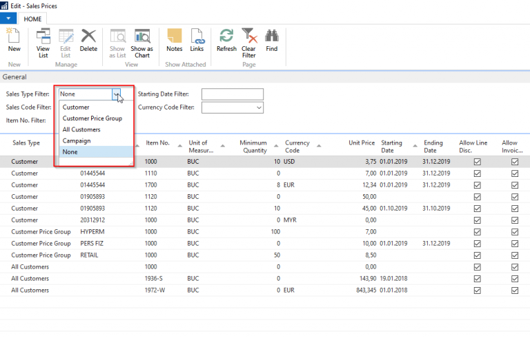 Price policies in Dynamics NAV (Navision) - Kepler Management Systems
