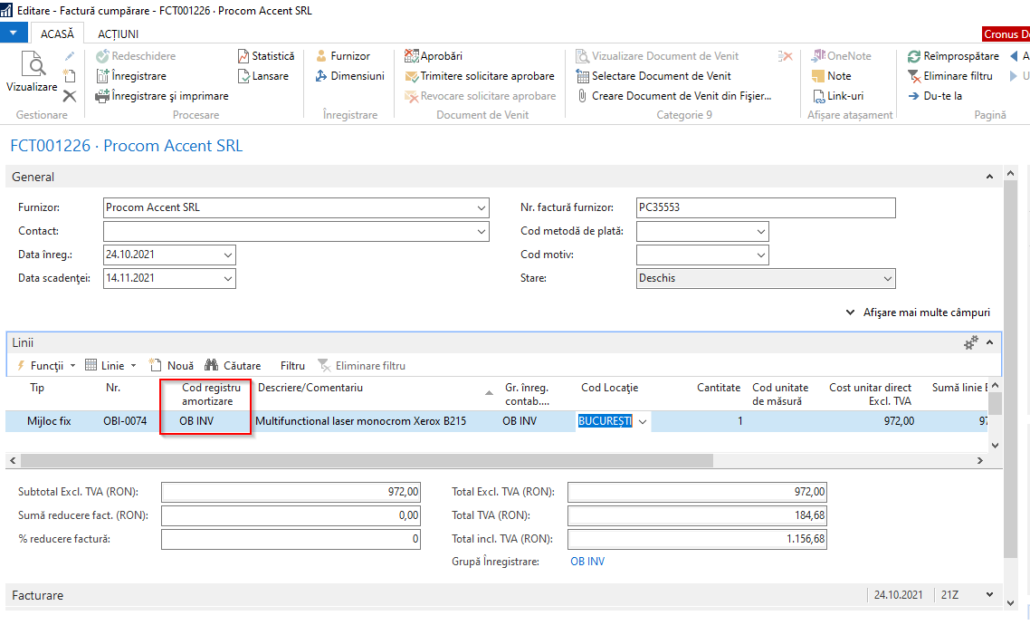 Gestiune obiecte de inventar în Dynamics NAV (Navision) - Kepler ...